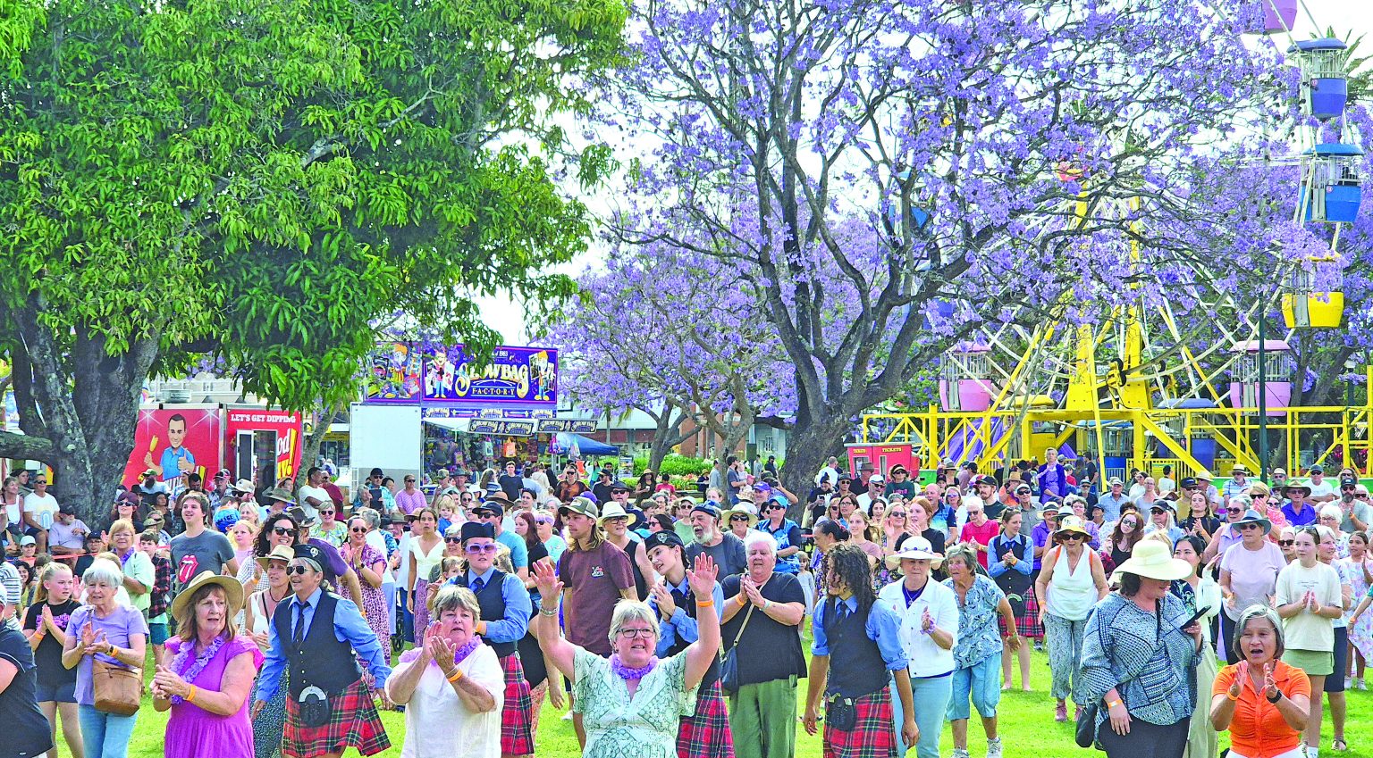 Record amount of Hokey Pokey fun during 2024 Grafton Jacaranda Festival ...