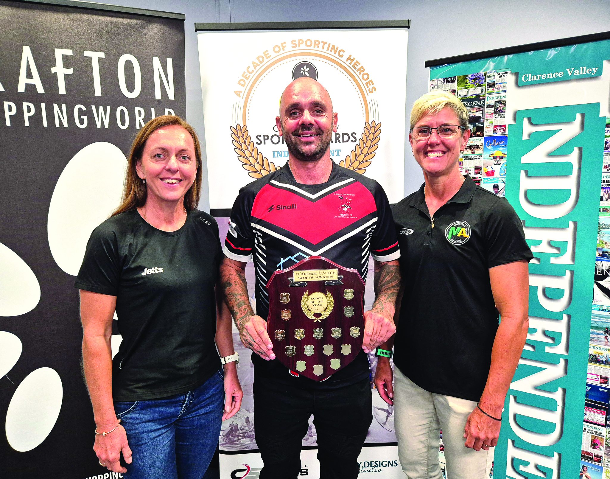 Local sports stars shine on the stage - Clarence Valley Independent